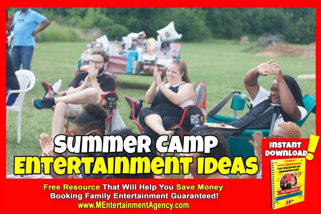 Summer Camp Entertainment Ideas - The Magic Comic